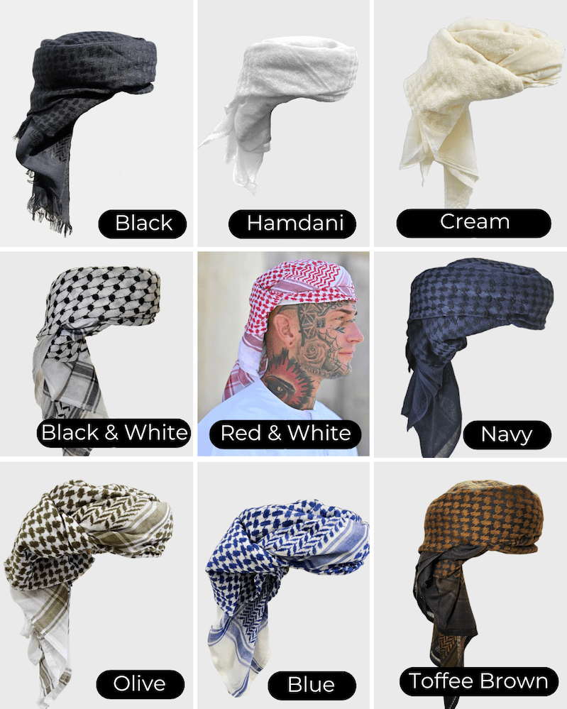 Ready Made Keffiyeh Hats For Men & Kids – My Little Jubba